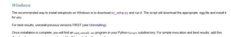 windows下安装setuptools的方法 word文档在线阅读与下载 无忧文档