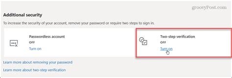 How To Enable Two Step Verification 2sv On Your Microsoft Account