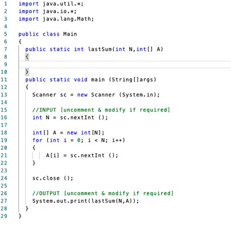 Solved Recursion Last Sum Given N Numbers Print The Sum Of Chegg