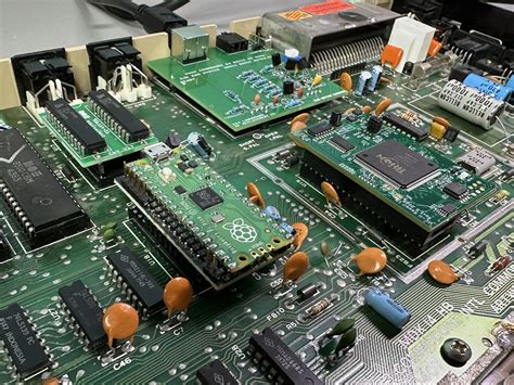 replace a faulty pla chip in a commodore 64 8 bit computer with a