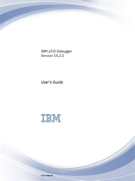 ibm zos debugger user s guide pdf computer program programming