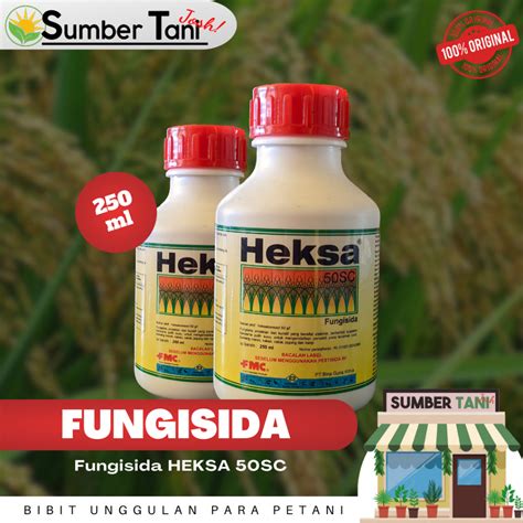 Jual Fungisida Heksa 50sc Isi 250ml Obat Pencegah Dan Pembasmi Jamur Pada Tanaman Shopee Indonesia