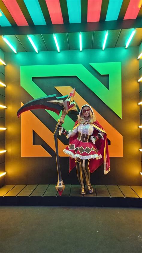 My Ruby Cosplay Finally Completed With Her Weapon ♥ Rmobilelegendsgame