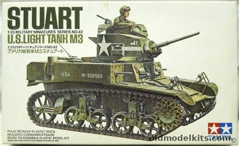 Tamiya 135 M3 Stuart Us Light Tank 35042