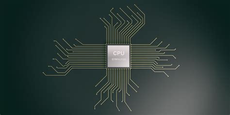 Premium Photo 3d Rendering Electronic Circuit Cpu Processor