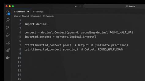 basic example of python function decimal decimal from float