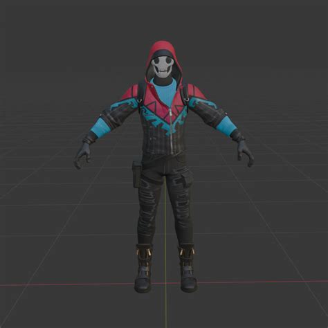 Bone Head Fortnite 3d Model By Catarifrangente