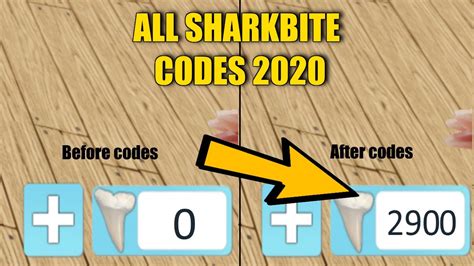 Sharkbite All Working Codes 2020 April May Youtube
