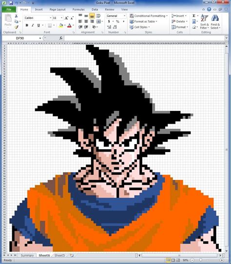 Check Out My Behance Project “ms Excel Pixel Art” Gallery49068509ms