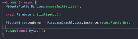 Flutter Firebase Crashlytics Usage Example By Lucas Vieira Medium