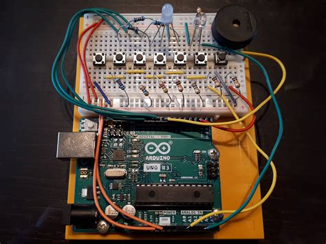 seven note keyboard arduino project hub