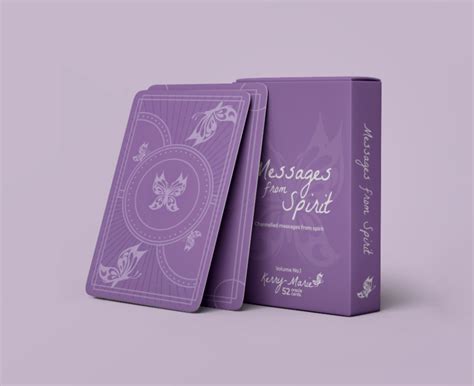 Messages From Spirit Vol Oracle Cards Kerry Marie