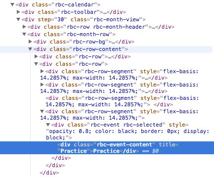 Javascript React Big Calendar Add Bootstrap Popover To Event Stack Overflow
