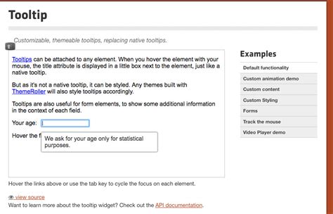 web dev tooltip component