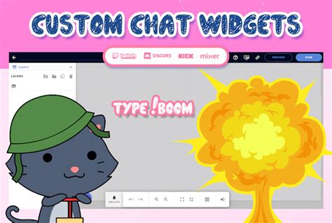 Make Custom Animated Chat Widget Event Widget Design And Coding For