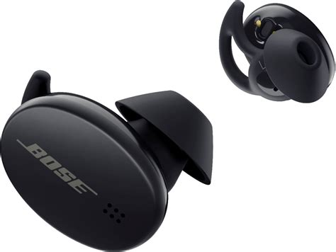 Best Buy Bose Sport Earbuds True Wireless In Ear Earbuds Triple Black