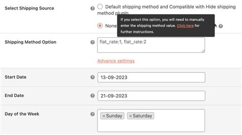 hide shipping method for woocommerce thedotstore