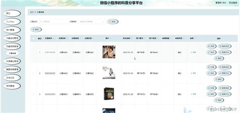 java php node js python微信小程序的科普分享平台【2024年毕设】 csdn博客