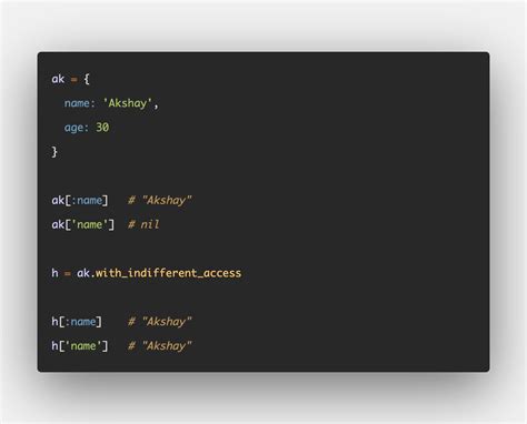 How To Access A Hash With Both String And Symbol Keys In Rails