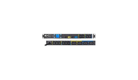 Eaton Metered Input Rack Pdu 5 76 Kw Max 200 240v 24a 1u Single Phase Pdu Emit06 10 Power
