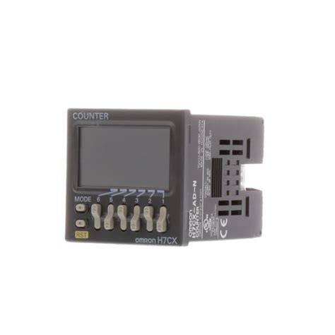 Omron Automation H7CX AD N DC12 24 6 Digit Multifunction Preset Counter 12 24Vdc Spdt