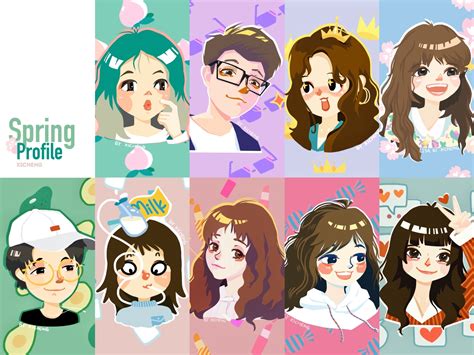 Spring Profiles By Xicheng Deng On Dribbble