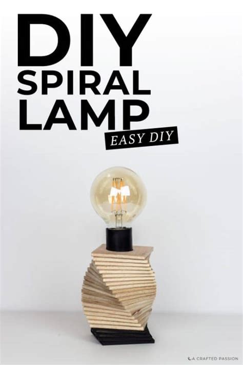 diy desk lamp using plywood for bedrooms or home office
