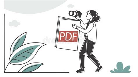 Person Holding Pdf Document File Format And Digital Document Icon Vector Design Generative Ai