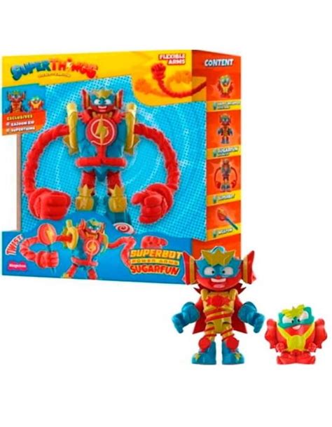 Superthings Superbot Power Arms Sugarfun Zings Popando Pl