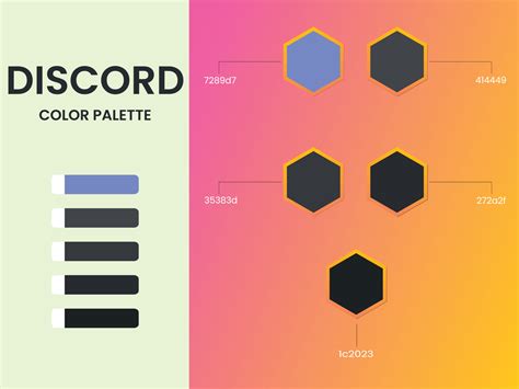 Discord Color Palette 14529887 Vector Art At Vecteezy