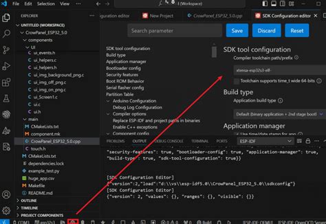 Crowpanel Esp32 35 Inch With Esp Idf Elecrow Wiki