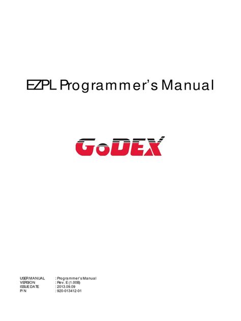 Ezpl Programmer Manual En Pdf Printer Computing File Format