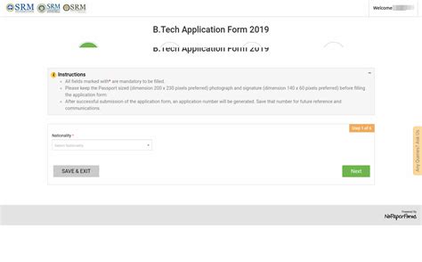 Srmjeee Application Form 2019 Released Registration Apply Here