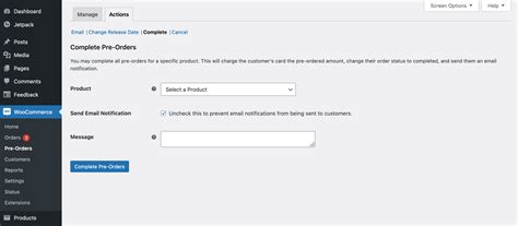 Woocommerce Pre Orders Documentation Woocommerce