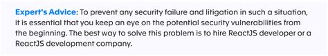 ReactJS Security Vulnerabilities And How To Fix Them