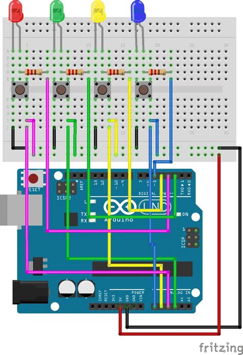 Arduino Project Simon Says Electronics For You