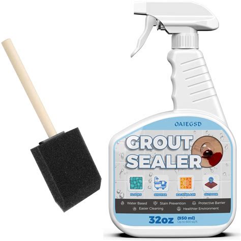 Oaiegsd Professional Grout Sealer Grout Sealer Spray Grout
