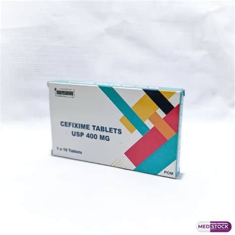 Cefixime Tablet Medstock