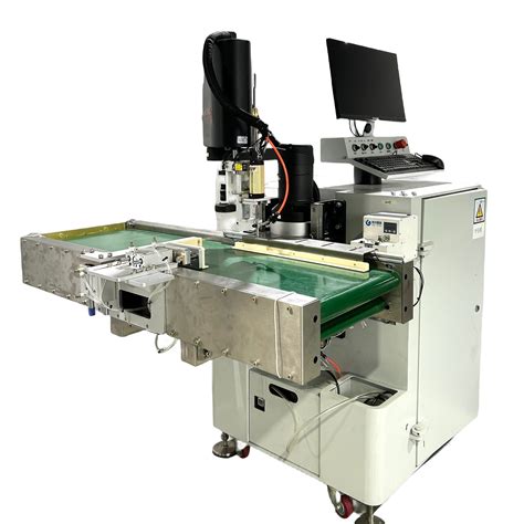 ra visual robot fully automatic screw and nut fastening locking system