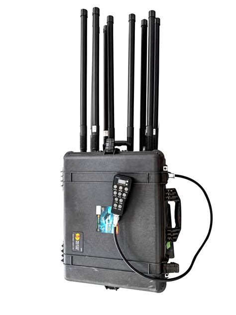 Portable 12 Band Drone Signal Jammer For Vehicle Installation
