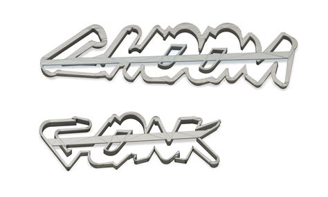 Stl File Choom And Gonk Cyberpunk Cookie Cutter・3d Printable Design To