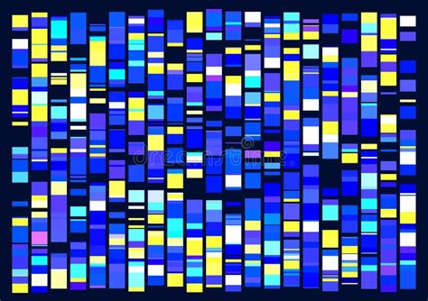 dna genomic test genome map stock vector illustration of rescriction