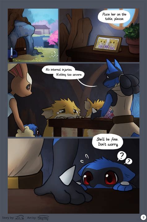 Lucario And Lopunny Comic