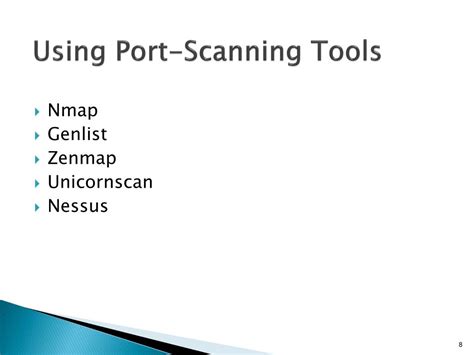 PPT Port Scanning PowerPoint Presentation Free Download ID