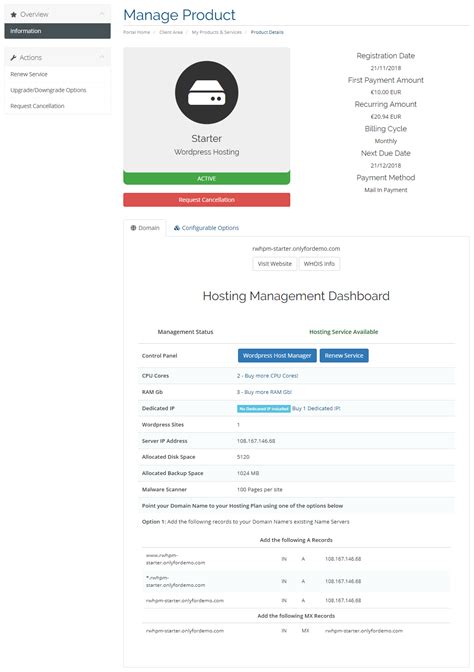 Resellerclub Wordpress Hosting Whmcs Marketplace