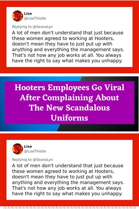 Hooters Employees Go Viral After Complaining About The New Scandalous