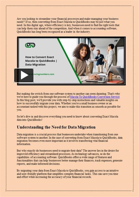 Ppt How To Convert Exact Macola To Quickbooks Data Migration