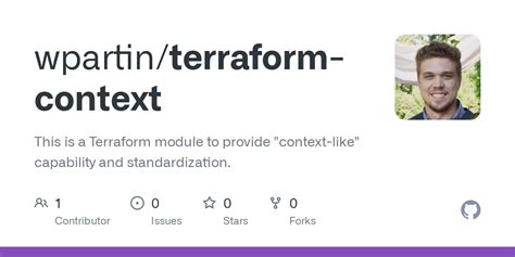 Github Wpartinterraform Context This Is A Terraform Module To