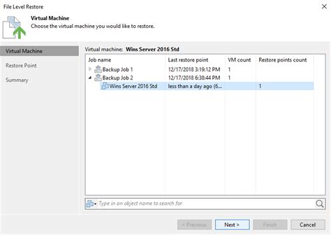 How To Restore A Vm With Veeam Backup And Replication Enterprise Support Guides