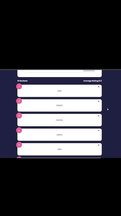 How To Make Feedback App Using React Codingdata Viral Youtubeshorts Shorts Feedbackapp